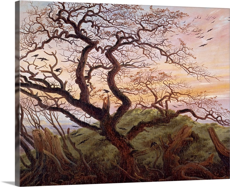 The Tree of Crows, 1822 | Great Big Canvas