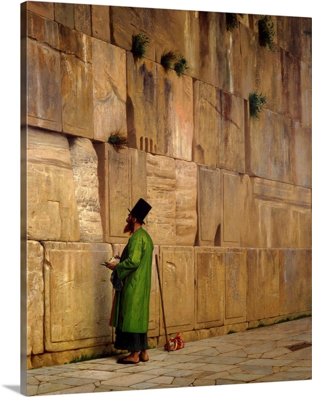 The Wailing Wall, 1880 | Great Big Canvas