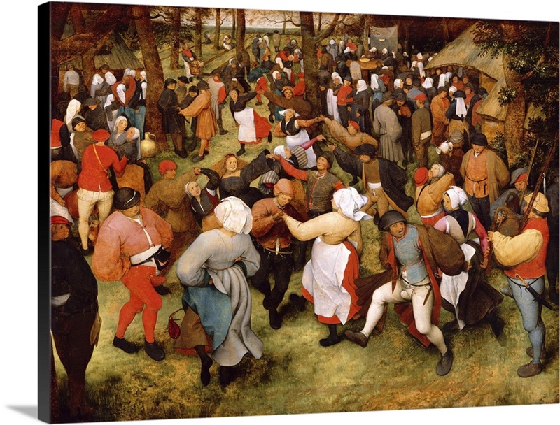 The Wedding Dance, c.1566 | Great Big Canvas