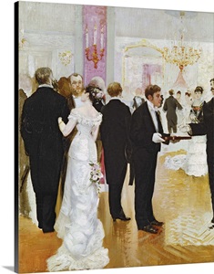The Wedding Reception, c.1900 Wall Art, Canvas Prints, Framed Prints ...