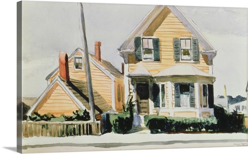 The Yellow House | Great Big Canvas