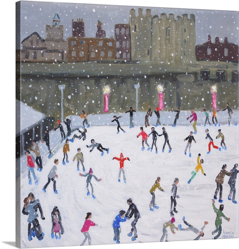 Tower of London Ice Rink, 2015 | Great Big Canvas