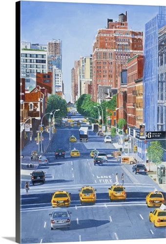View from Highline, NYC, 2011 | Great Big Canvas