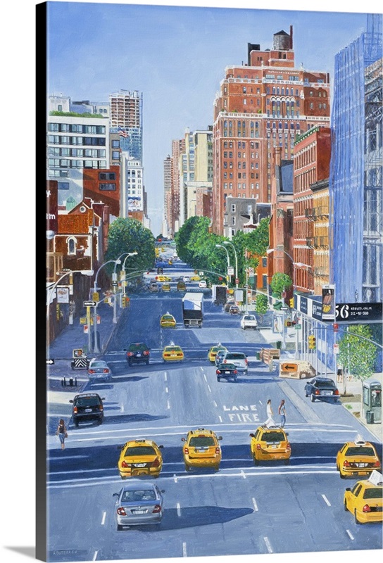 View from Highline, NYC, 2011 | Great Big Canvas
