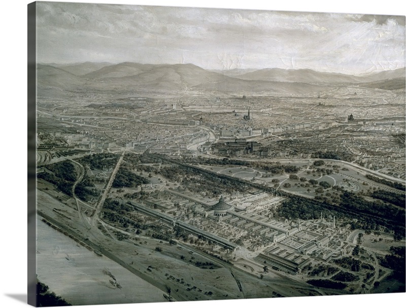 View of Vienna at the time of the World Exhibition, 1873 | Great Big Canvas