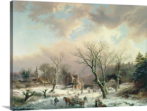 Winter Scene | Great Big Canvas