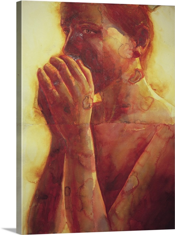 Yellow prayer | Great Big Canvas