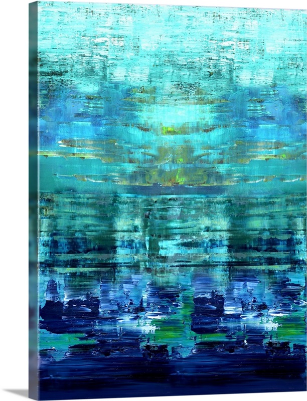 Aqua Reflections | Great Big Canvas