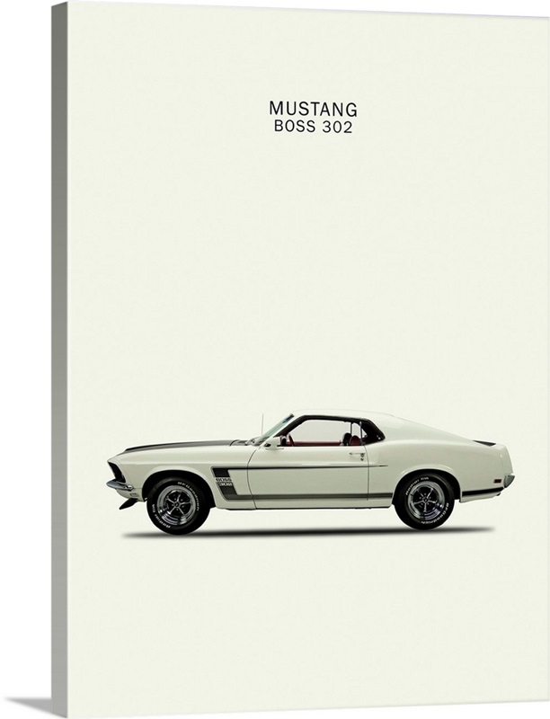 Ford Mustang Boss302 1969 | Great Big Canvas