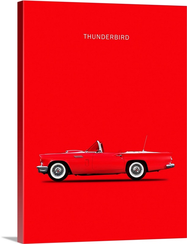 Ford Thunderbird 1957 | Great Big Canvas