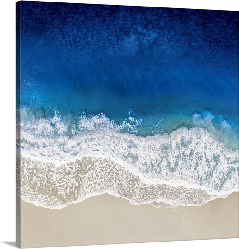 Indigo Ocean Waves III | Great Big Canvas