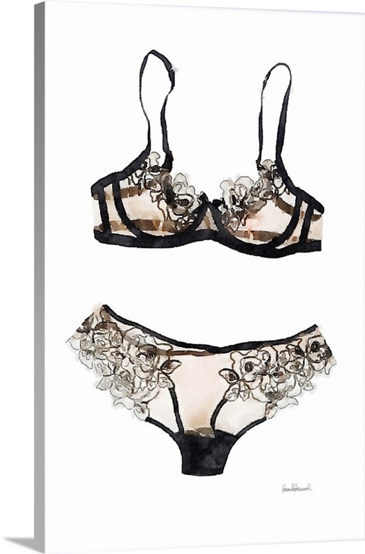Lingerie V Wall Art, Canvas Prints, Framed Prints, Wall Peels | Great ...