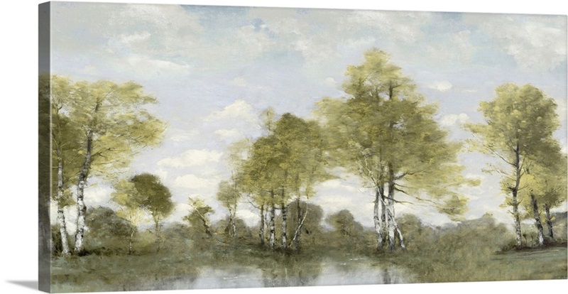 Pond Reflection I | Great Big Canvas