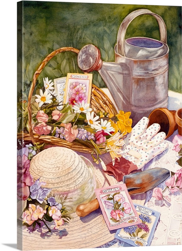 Spring Garden Wall Art, Canvas Prints, Framed Prints, Wall Peels ...