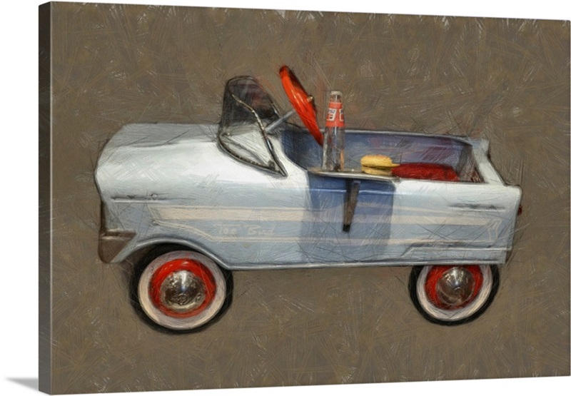 Tee Bird Pedal Car | Great Big Canvas