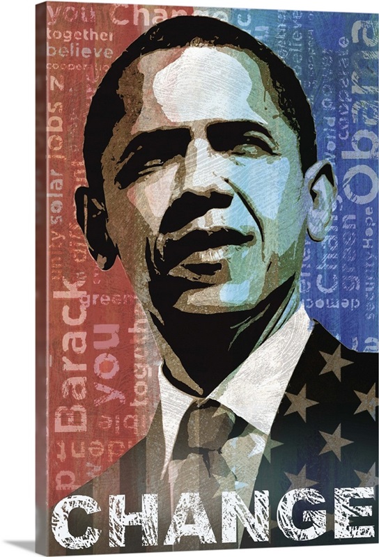 Obama: Change | Great Big Canvas