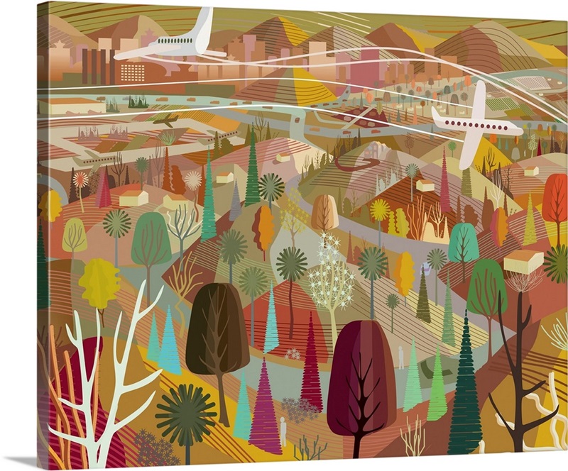 California Wallpaper | Great Big Canvas