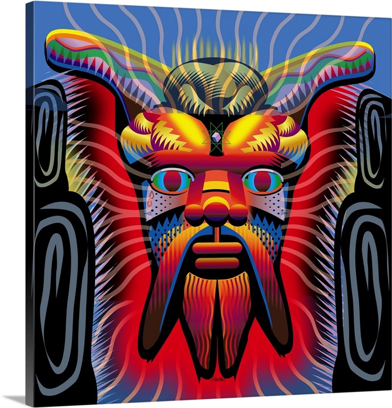 Satyr Mask Wall Art, Canvas Prints, Framed Prints, Wall Peels | Great ...