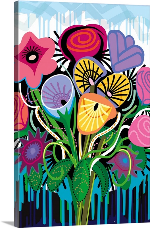 Spanish Flowers Wall Art, Canvas Prints, Framed Prints, Wall Peels ...