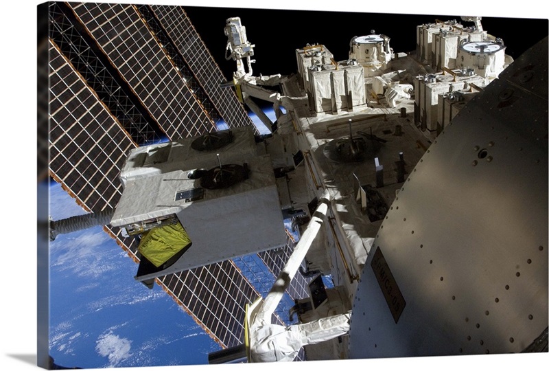 A glance out the spaceship side window | Great Big Canvas