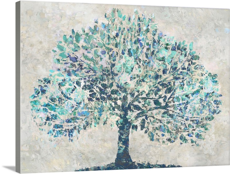 Big Tree Of Life Blue | Great Big Canvas