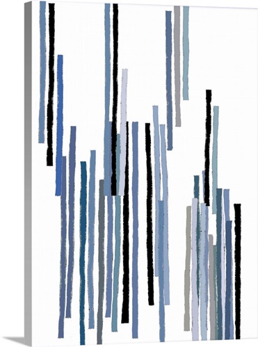 Blue Lines 3 Wall Art, Canvas Prints, Framed Prints, Wall Peels | Great ...