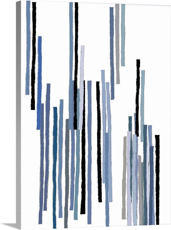 Blue Lines 3 | Great Big Canvas