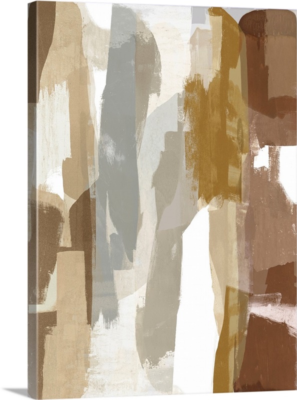 Brown And Tan Abstracts 2 | Great Big Canvas