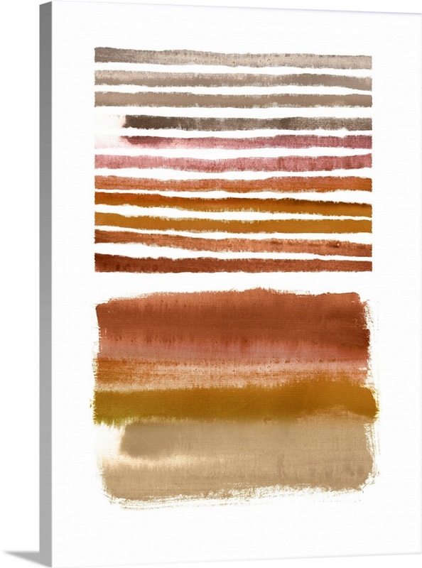 Brown Color Splash 5 | Great Big Canvas