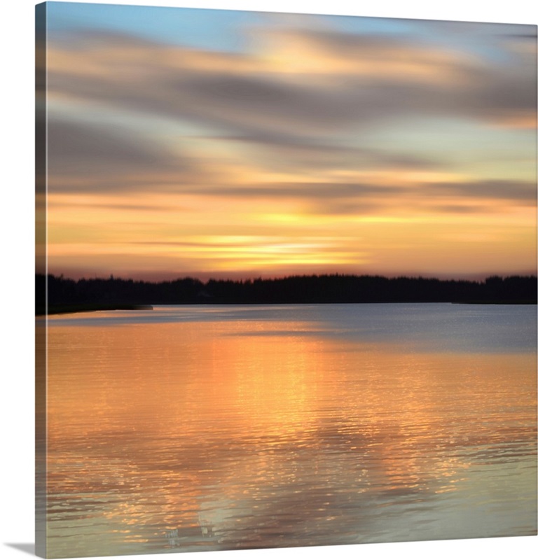 Lake Sunrise | Great Big Canvas