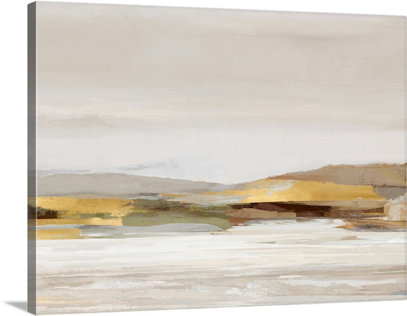 Neutral Abstract Landscape 5 | Great Big Canvas