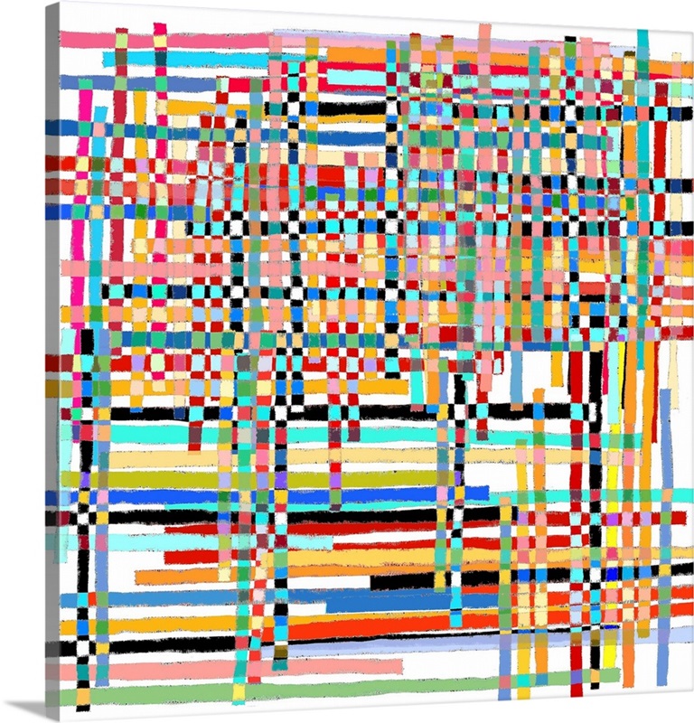 Weaving Lines 2 | Great Big Canvas