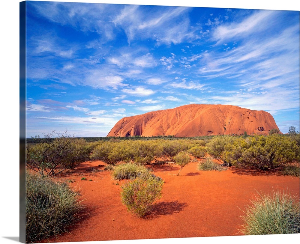Ayers Rock, Uluru National Park, Northern Territory, Australia Wall Art ...