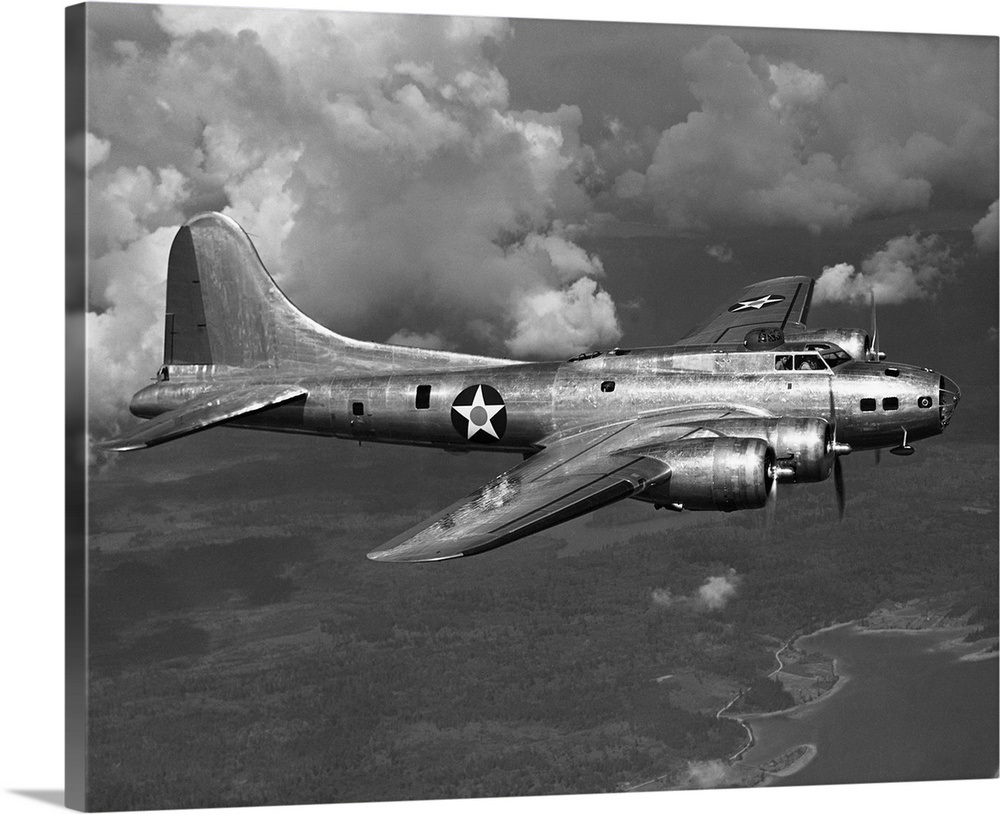 Boeing B-17E Flying Fortress Wall Art, Canvas Prints, Framed Prints ...