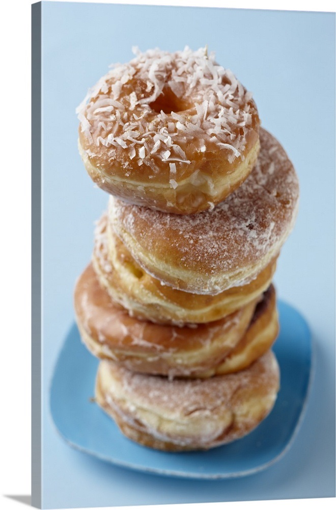 Plate Of Donuts Wall Art, Canvas Prints, Framed Prints, Wall Peels ...