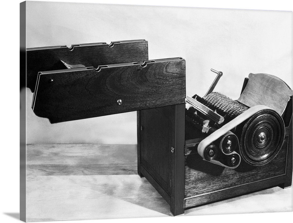 Replica Of Eli Whitney's Cotton Gin Wall Art, Canvas Prints, Framed ...