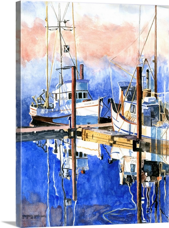 At The Dock | Great Big Canvas