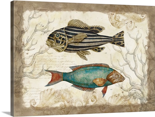 Botanical Fish | Great Big Canvas