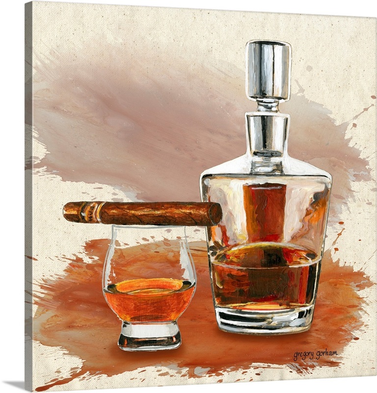 Bourbon Splash IV | Great Big Canvas