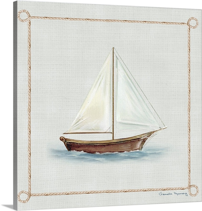 Captain's Log - Sailboat | Great Big Canvas