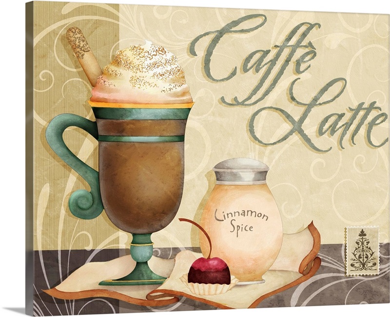 Coffee - Caffe Latte | Great Big Canvas