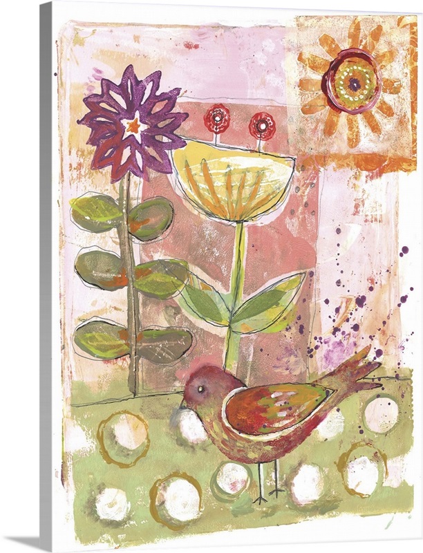 Colorful Flower Print | Great Big Canvas