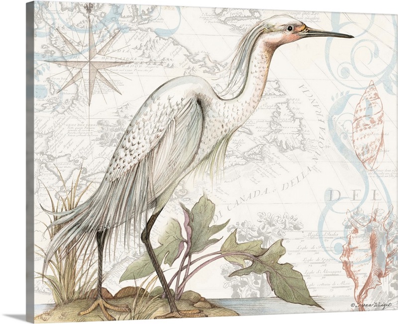 Egret | Great Big Canvas