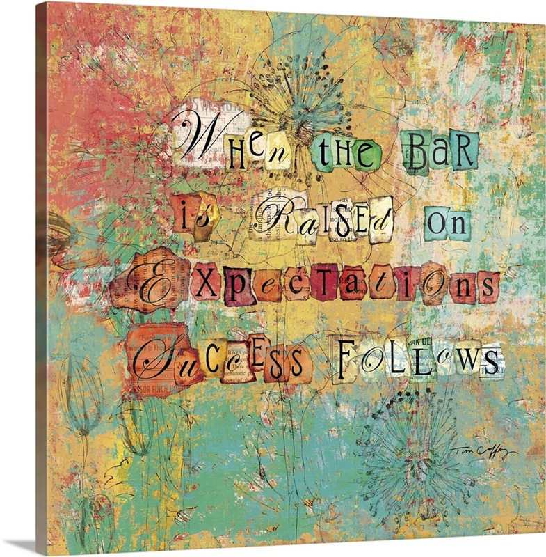 Expectations - Success | Great Big Canvas