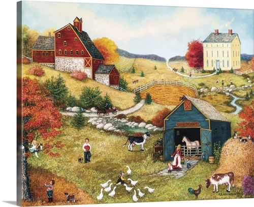 Fall on the Farm | Great Big Canvas