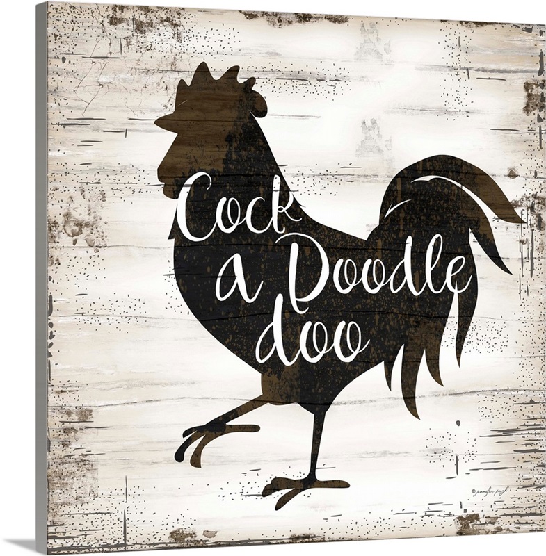 Farmhouse Rooster | Great Big Canvas