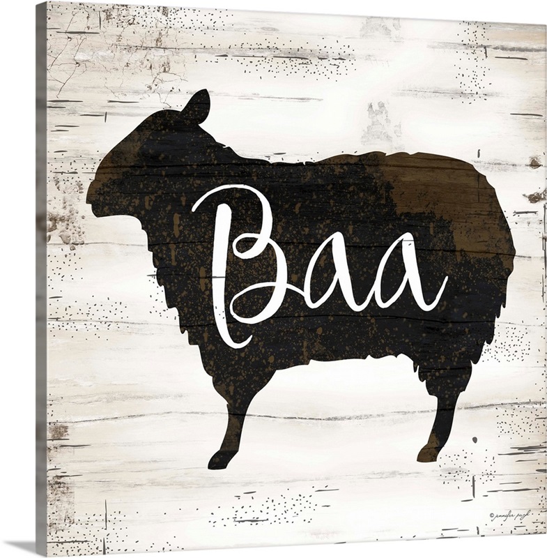 Farmhouse Sheep | Great Big Canvas