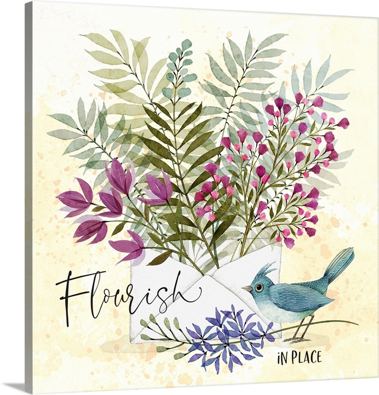 Flourish In Place Wall Art, Canvas Prints, Framed Prints, Wall Peels ...