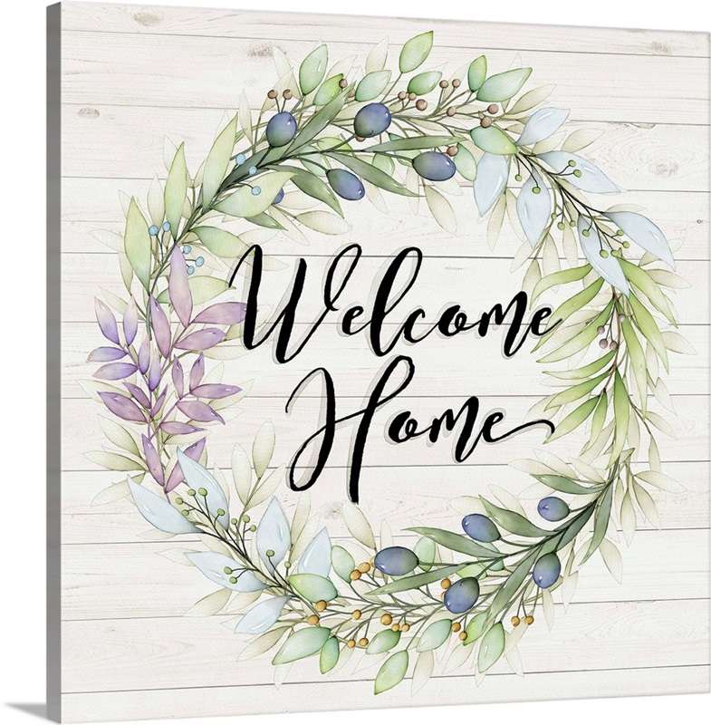 Gathered Greens - Welcome Home | Great Big Canvas