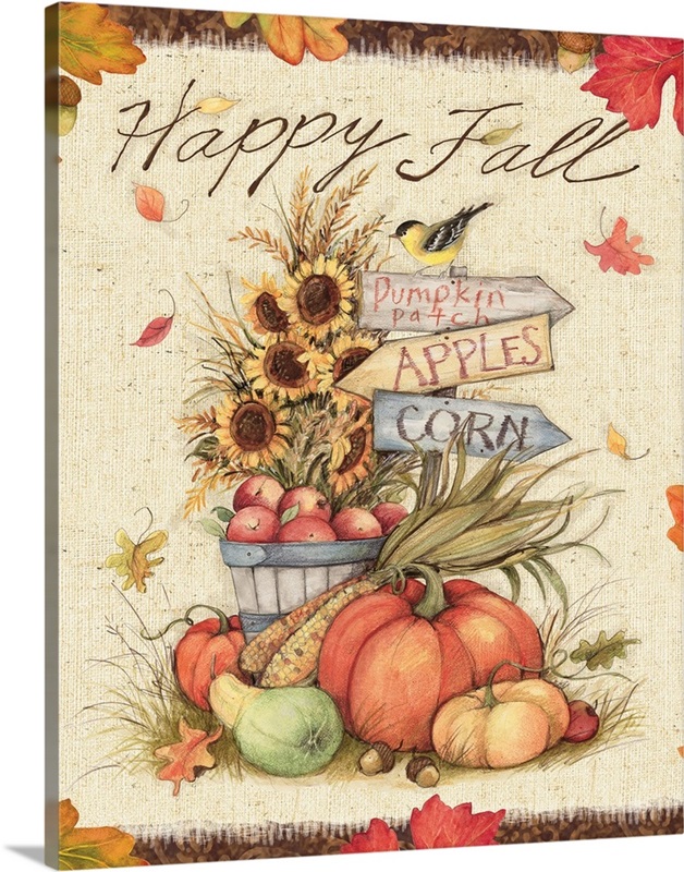 Happy Fall | Great Big Canvas